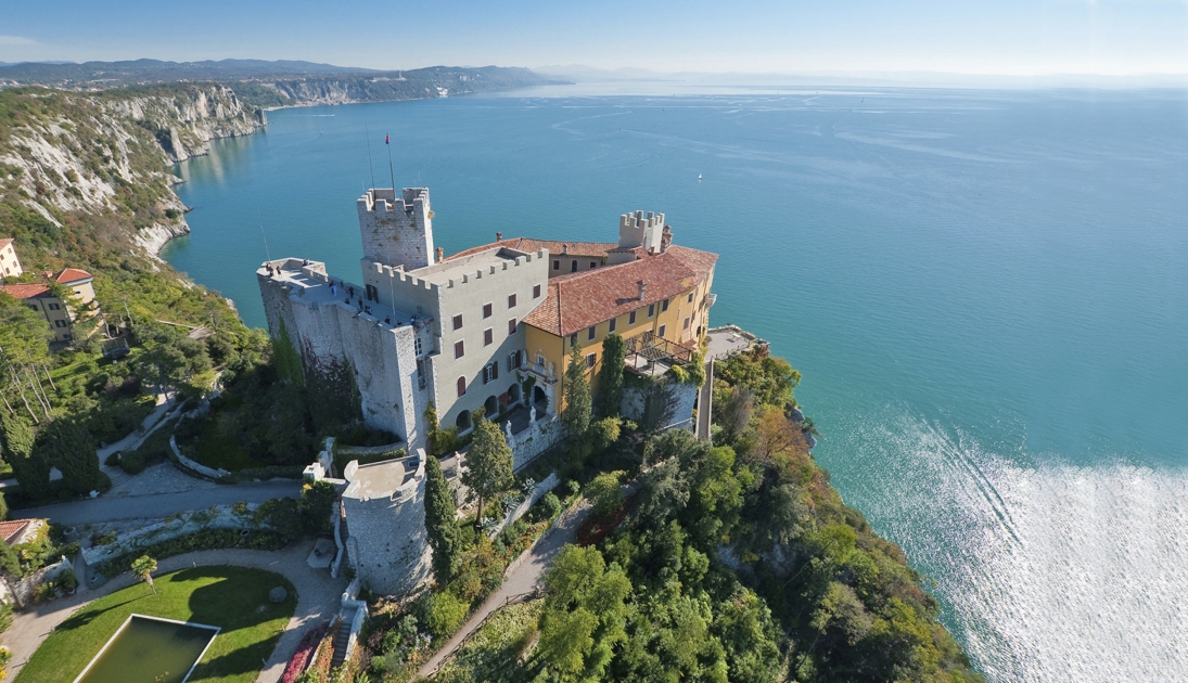 Schloss Duino, Rainer Maria Rilke Weg und Triest